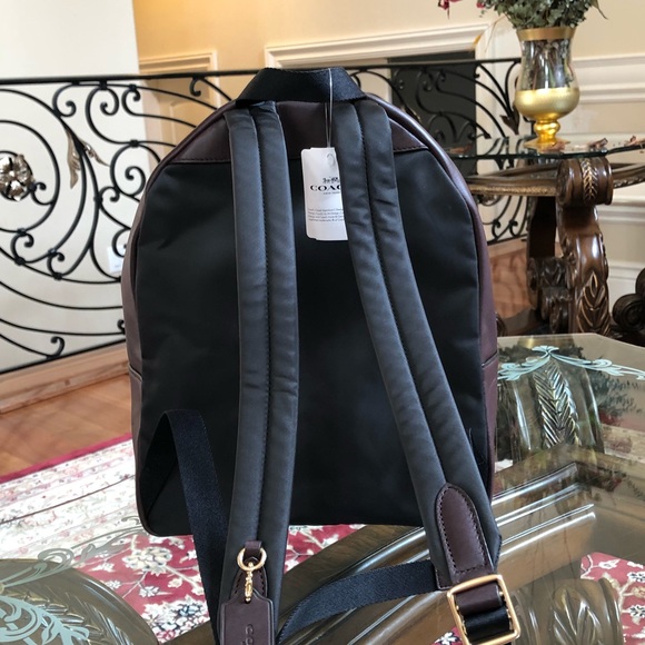 Coach | Bags | Nwt Coach Gingham Md Charlie Plaid Backpack | Poshmark
